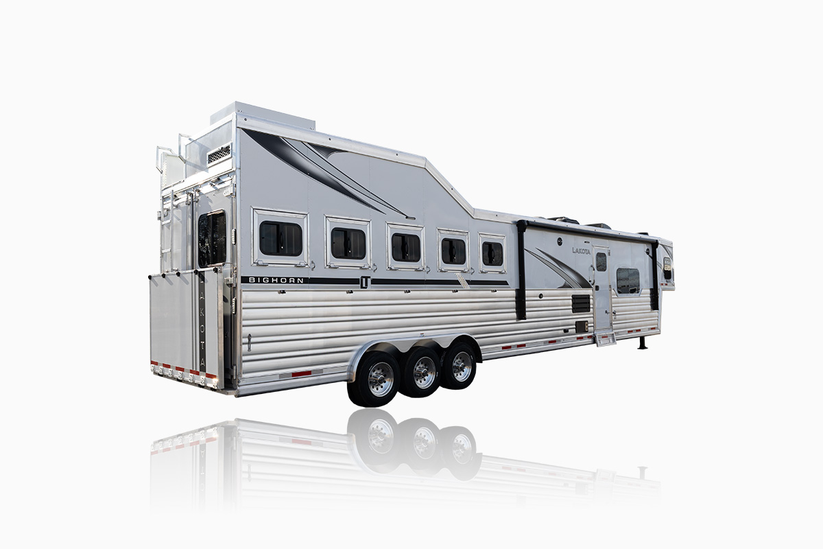 BI8X15DSRK – Bighorn Horse Trailer | Lakota Horse Trailers – America’s ...