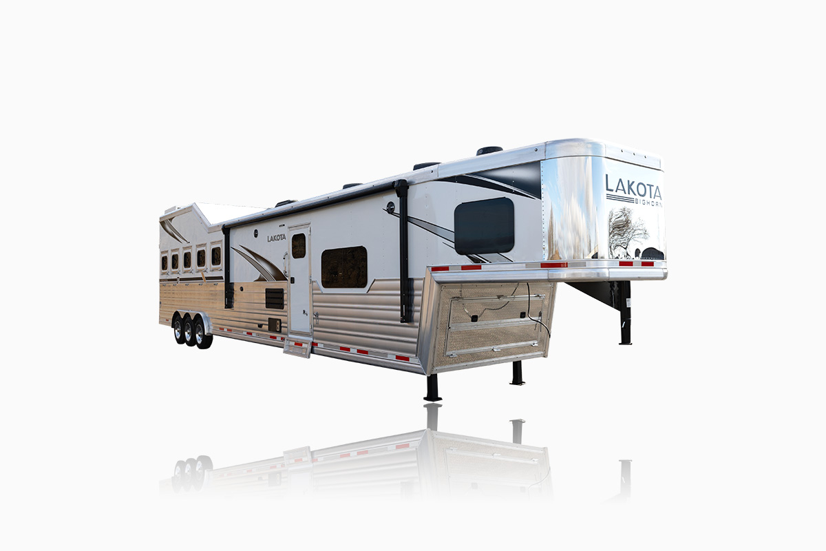 BI8X15DSRK – Bighorn Horse Trailer | Lakota Horse Trailers – America’s ...